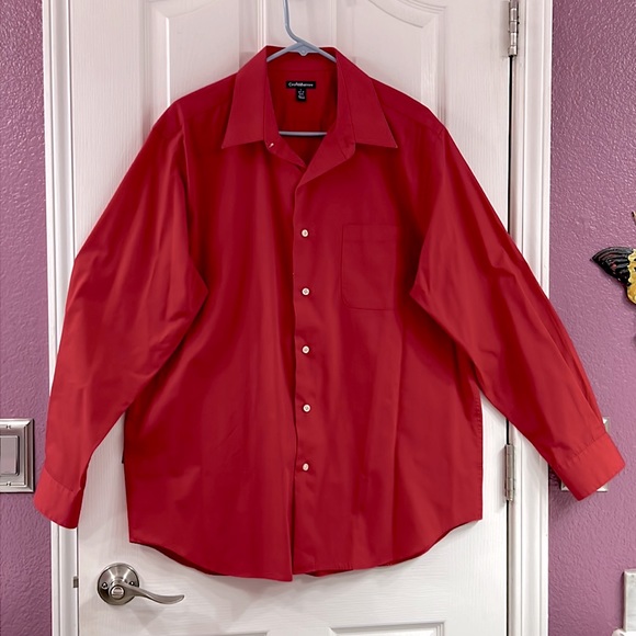 croft & barrow | Shirts | Cherry Red Dress Shirt | Poshmark